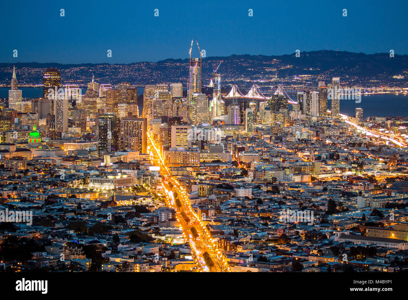Beautiful night view over ocean hi-res stock photography and images - Alamy