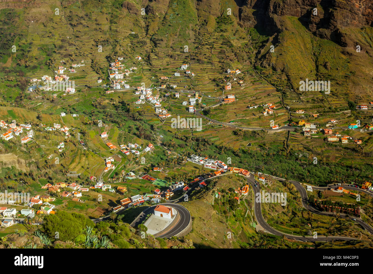 Stunning Valle Gran Rey Stock Photo - Alamy