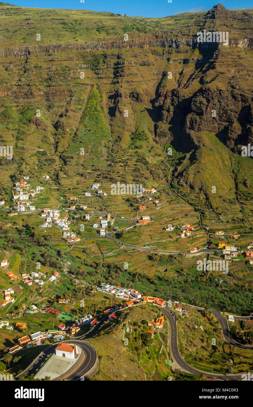 Stunning Valle Gran Rey Stock Photo - Alamy