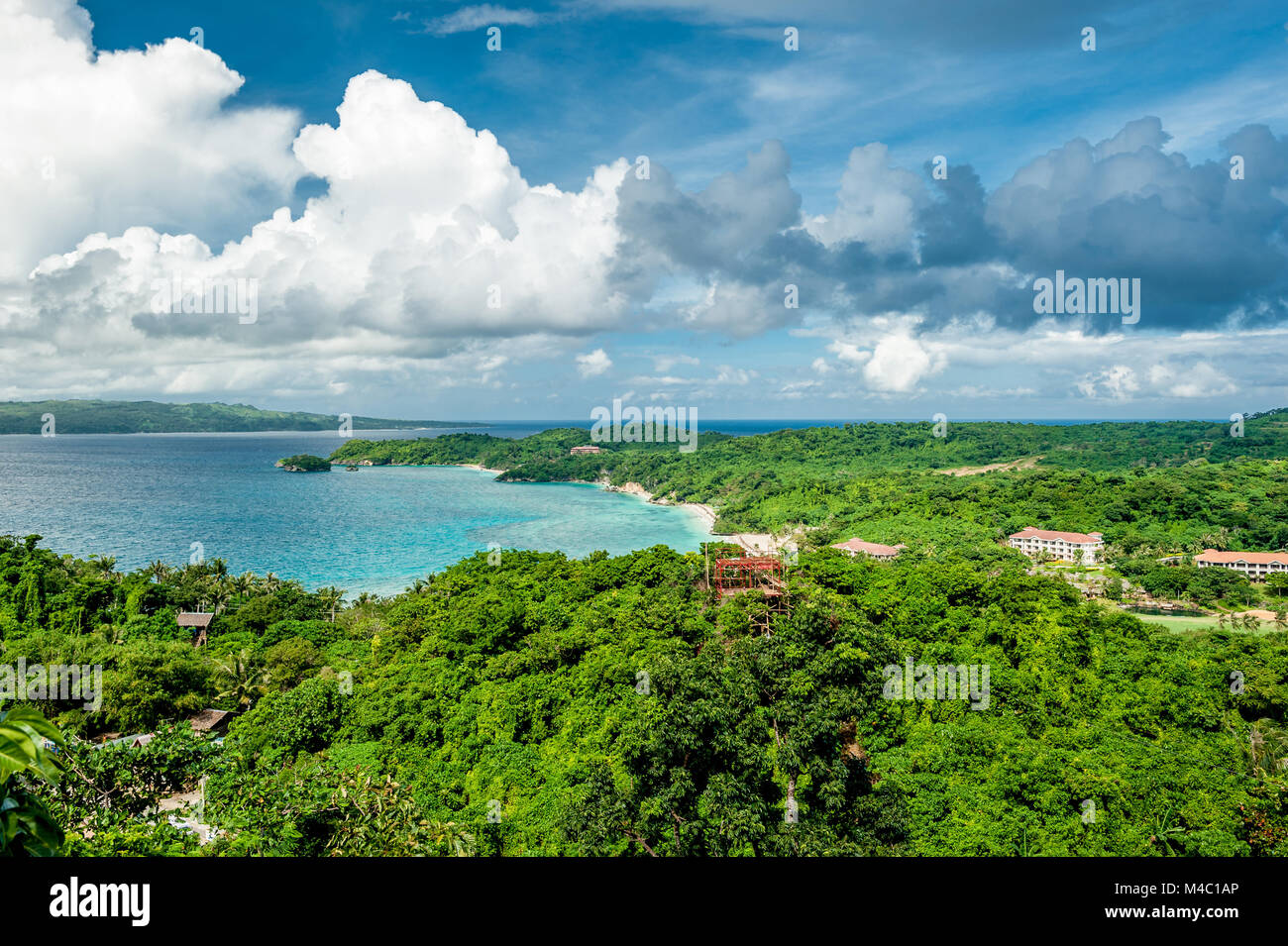 Beautiful landscape at Boracay island, Philippines Stock Photo - Alamy