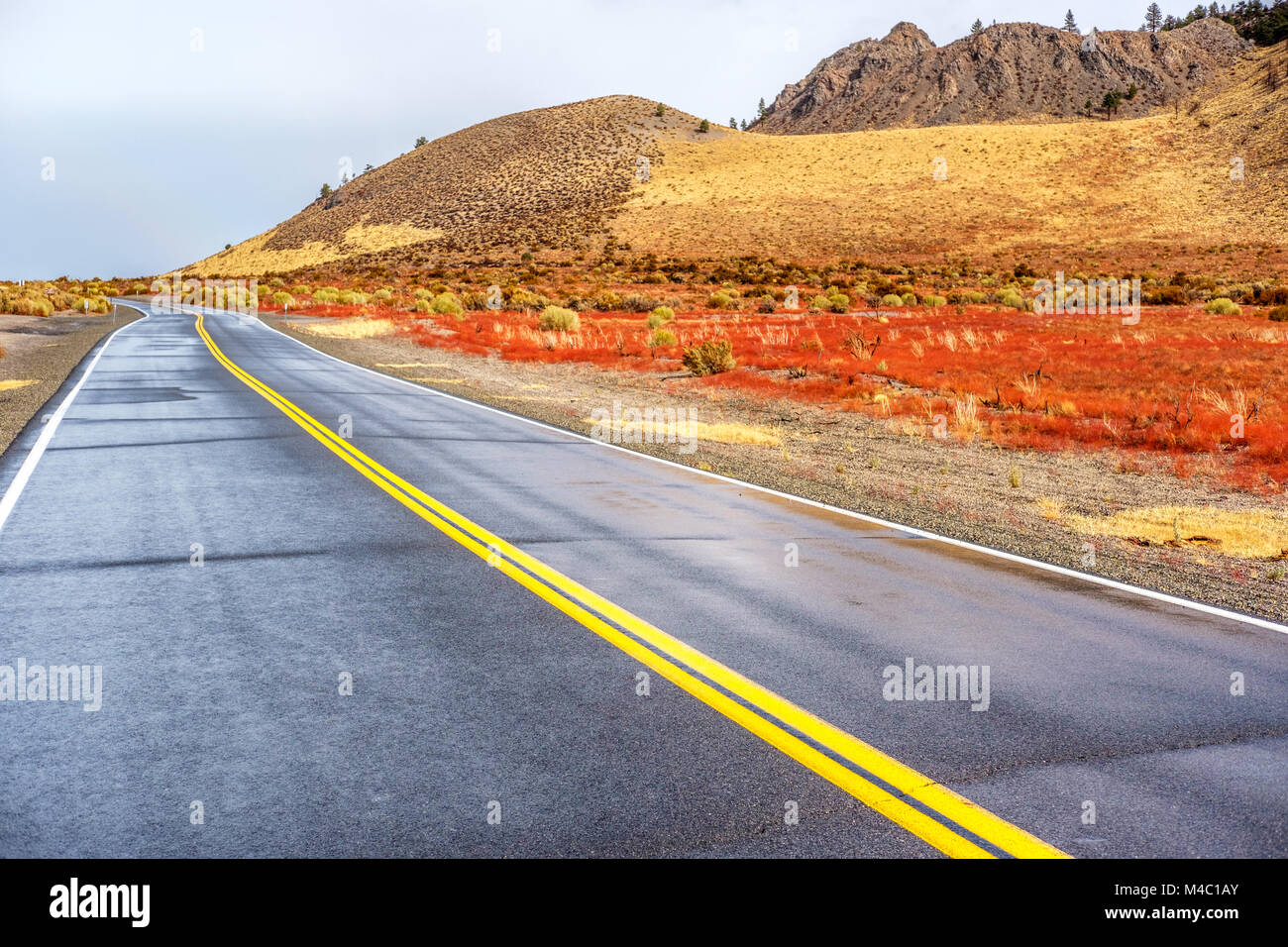 Open highway in California Stock Photo - Alamy