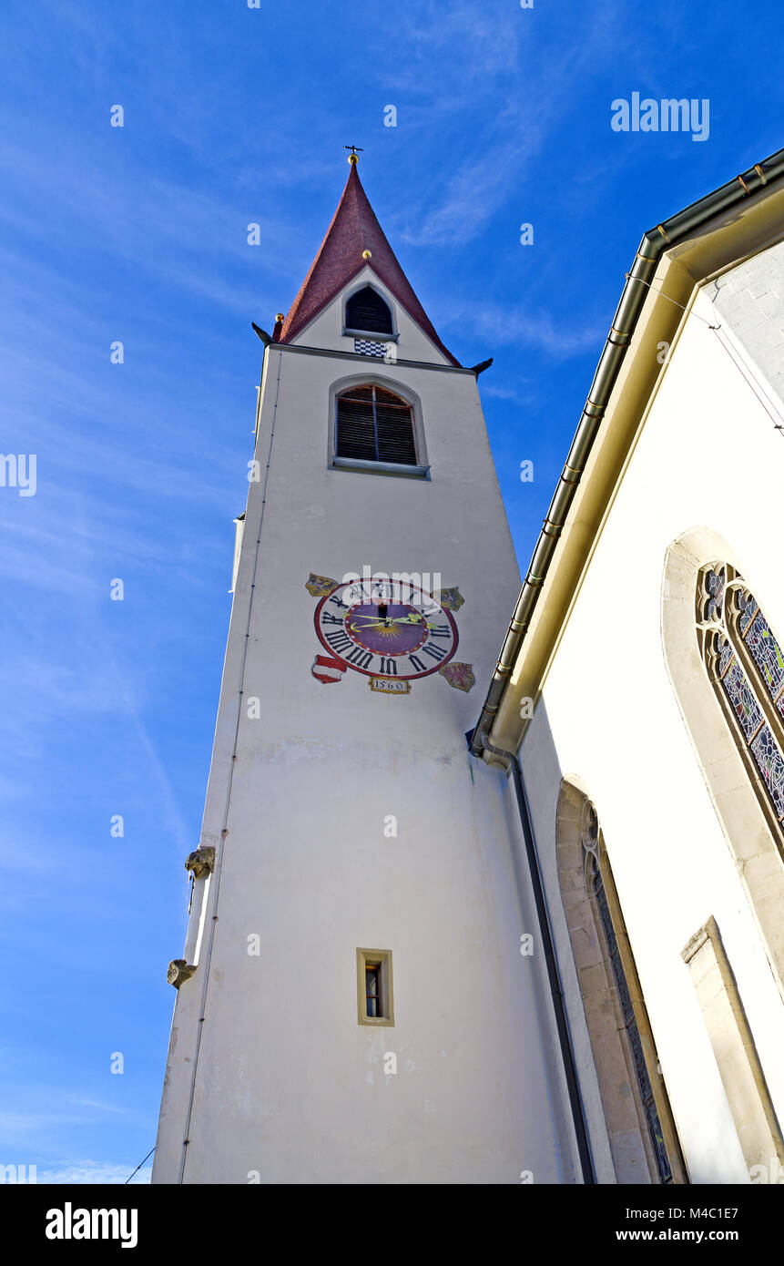 Catholic church clock tower hi-res stock photography and images - Alamy