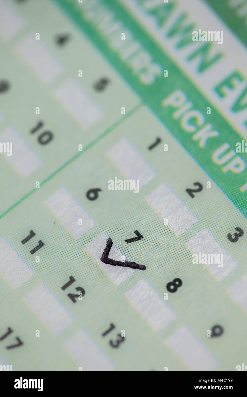 Lucky number seven Stock Photo - Alamy