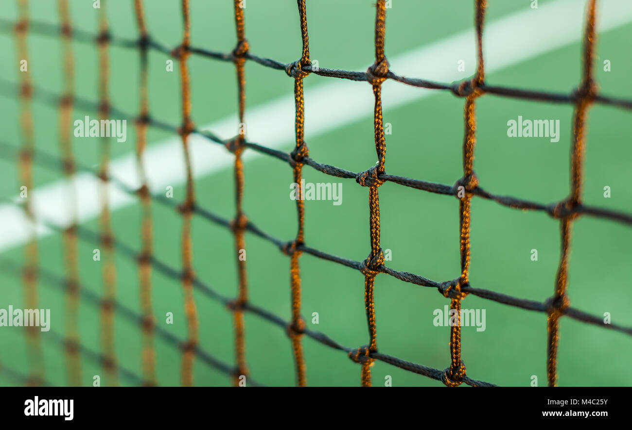 Tennis net detail Stock Photo - Alamy