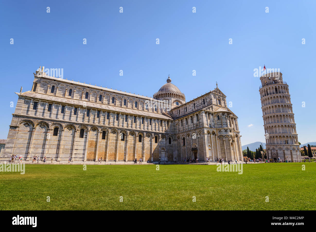 Leaning tower of Pisa and Duomo, Pisa, Italy Stock Photo - Alamy Leaning tower of Pisa and Duomo, Pisa, Italy Stock Photo - Alamy