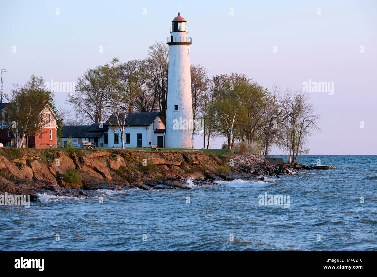 Pointe aux barques lighthouse hi-res stock photography and images - Alamy