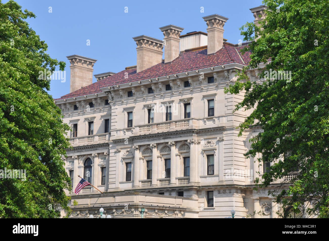 The Breakers Mansion in Newport, Rhode Island Stock Photo - Alamy