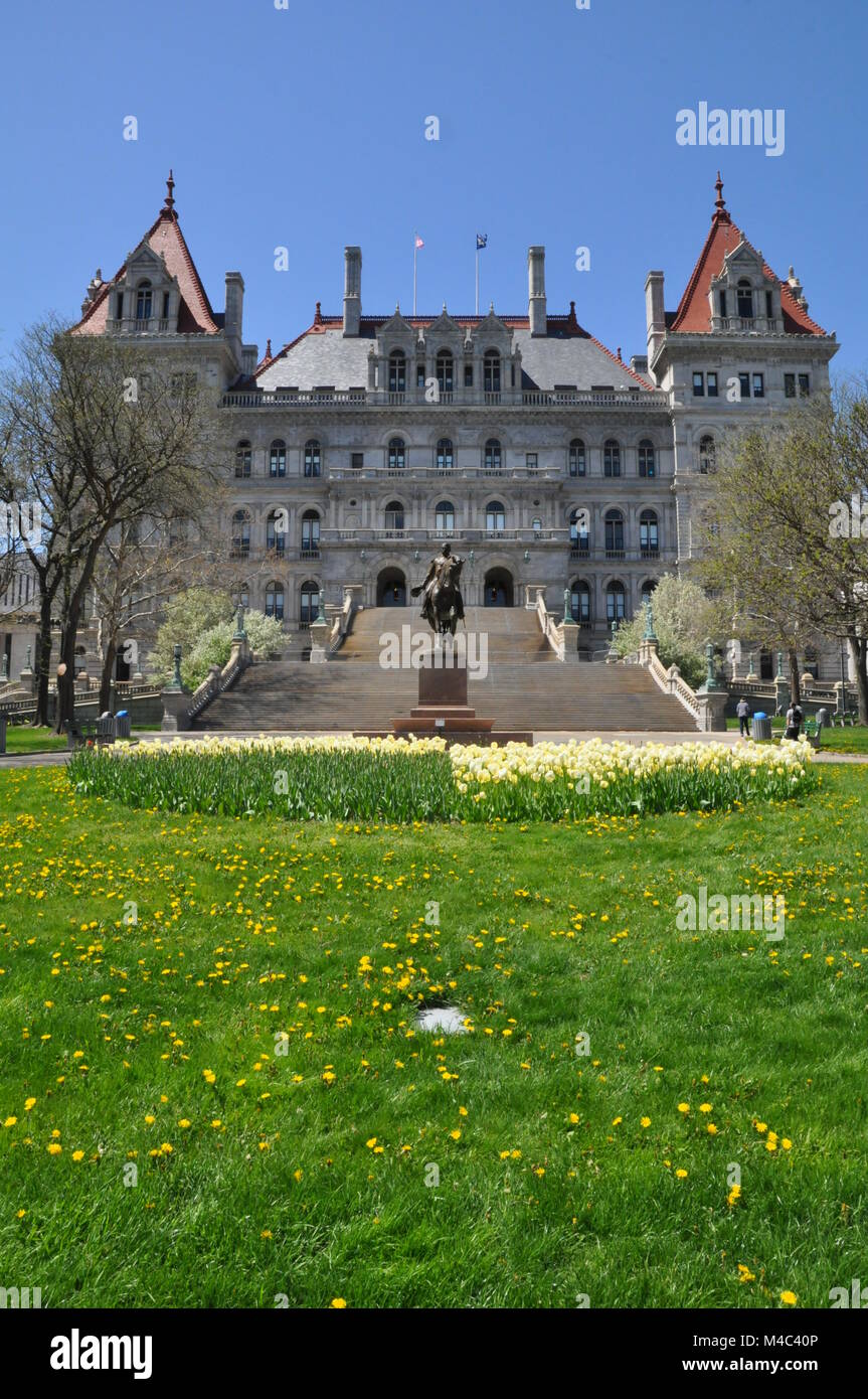 New York State Capitol in Albany Stock Photo - Alamy