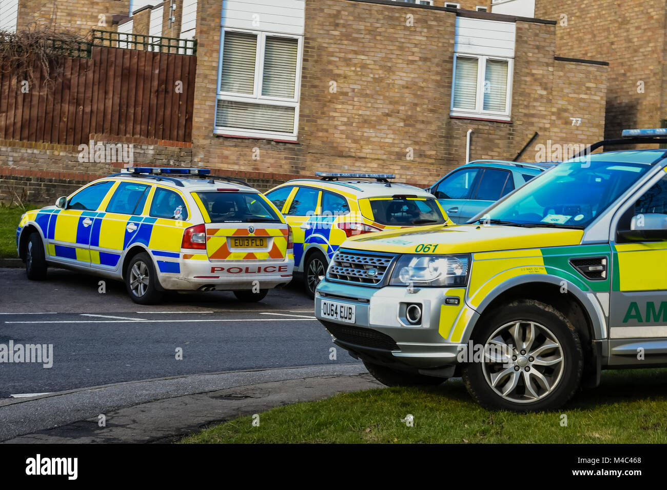 Emergency medical vehicles hi-res stock photography and images - Alamy