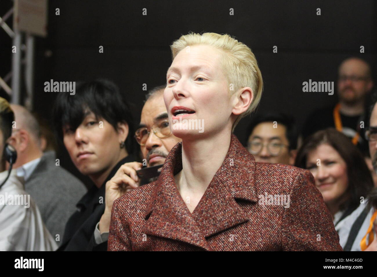 Berlin, Germany. 15th Feb, 2018. Press conference at the Grand Hyatt ...