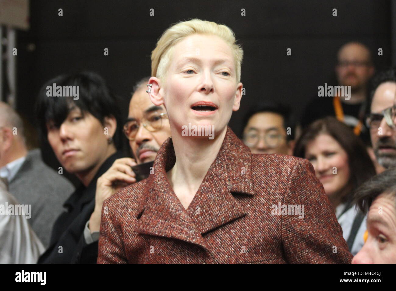 Berlin, Germany. 15th Feb, 2018. Press conference at the Grand Hyatt ...