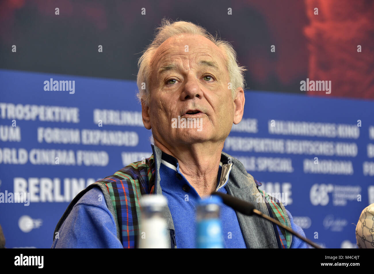 Berlin, Germany. 15th Feb, 2018. Bill Murray during the 'Isle Of Dogs ...