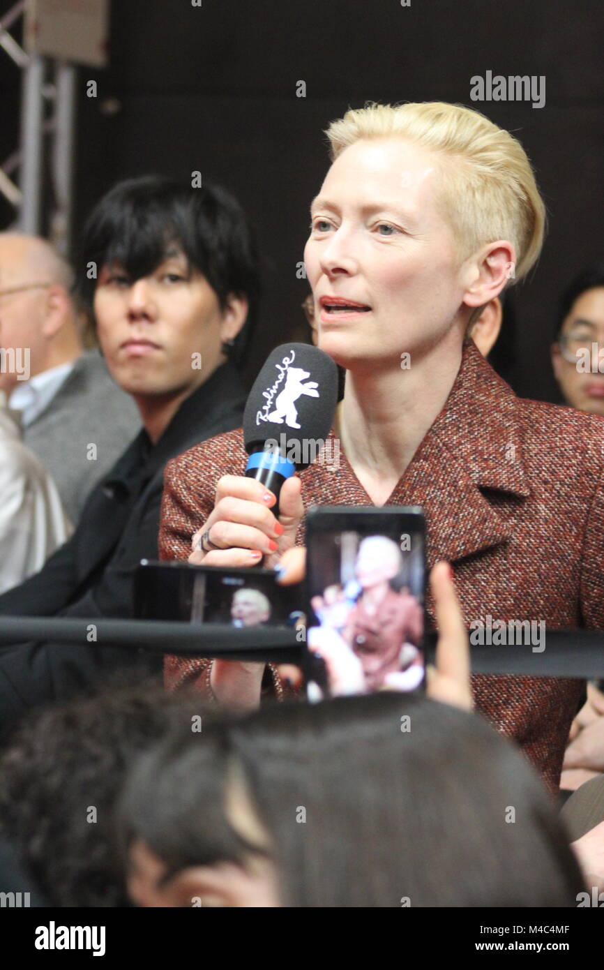 Berlin, Germany. 15th Feb, 2018. Press conference at the Grand Hyatt ...