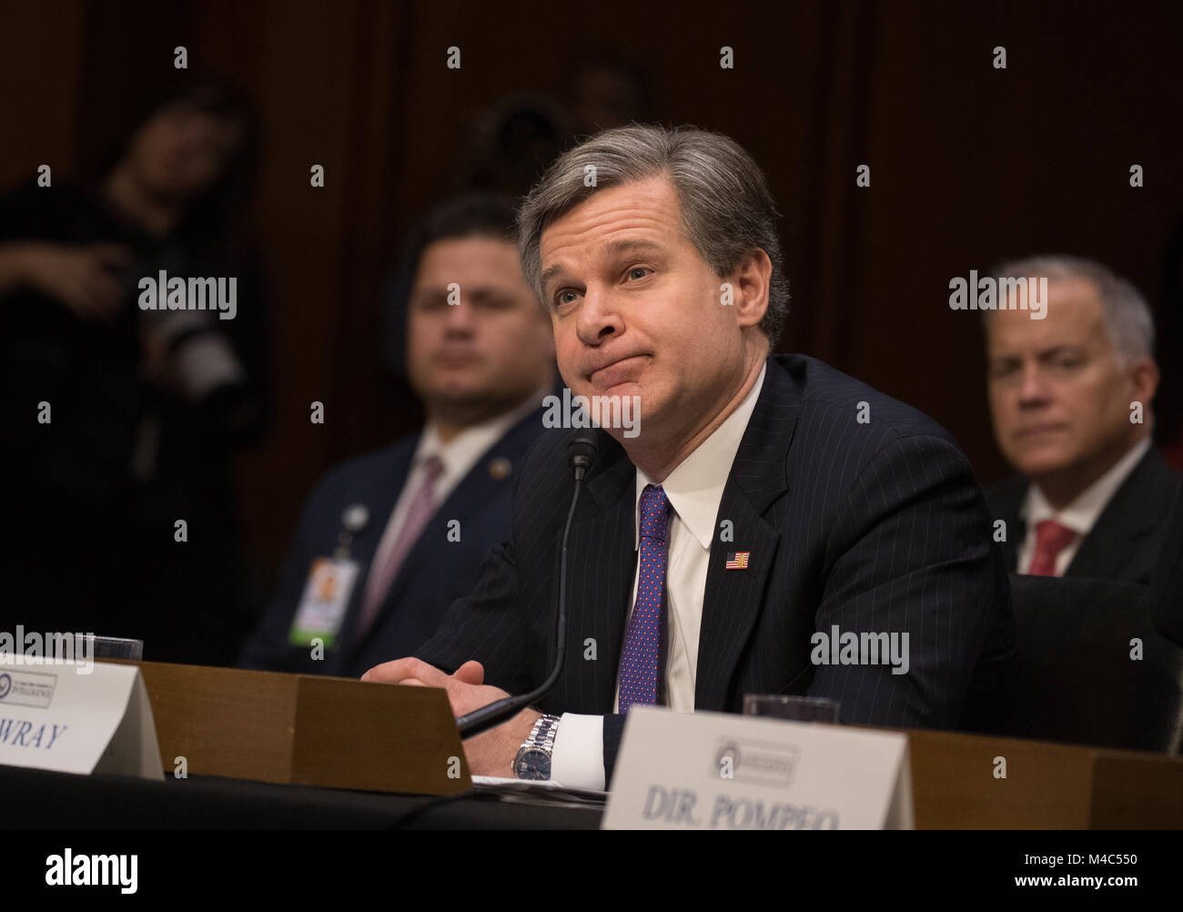 Washington, United States Of America. 13th Feb, 2018. FBI Director ...