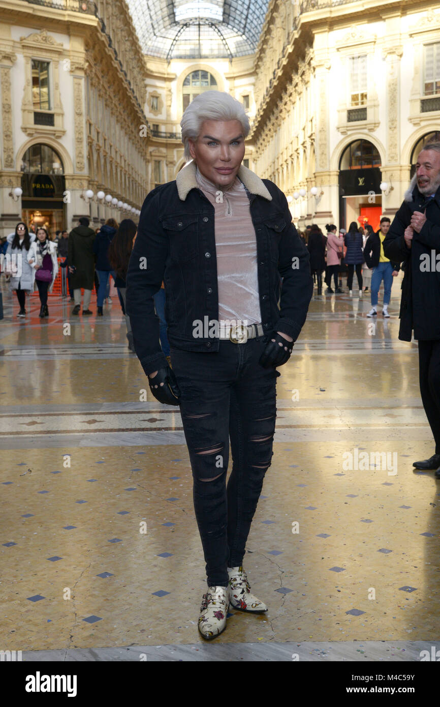 Milan, Rodrigo Alves, (the human Ken) returns to visit Milan in the ...