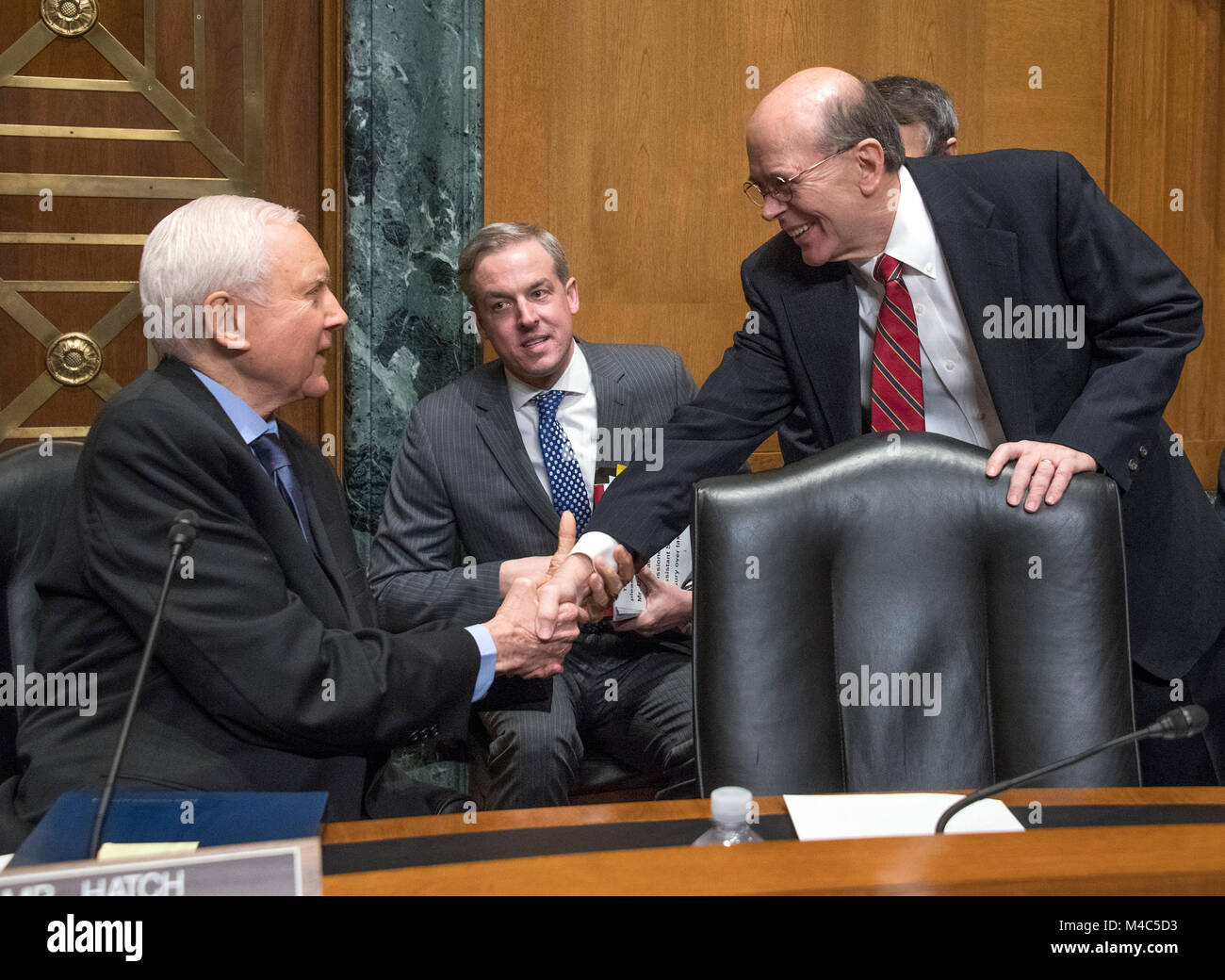 United States Senator Orrin Hatch (Republican of Utah), Chairman, US ...