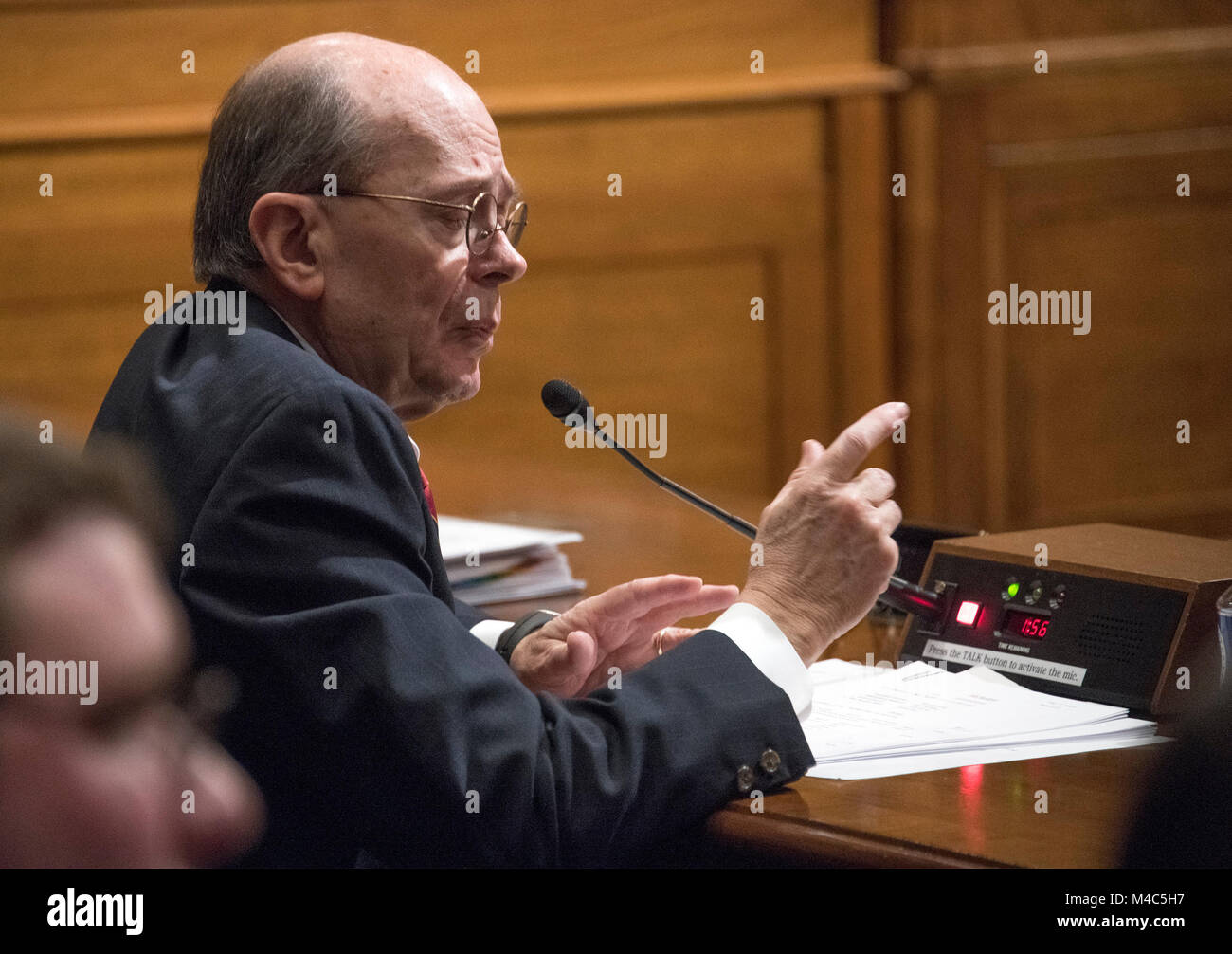 Washington, United States Of America. 14th Feb, 2018. David J. Kautter ...