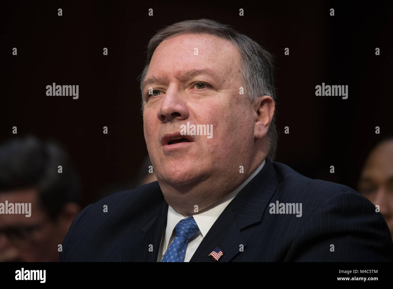 CIA Director Mike Pompeo testifies before the Senate Intelligence ...