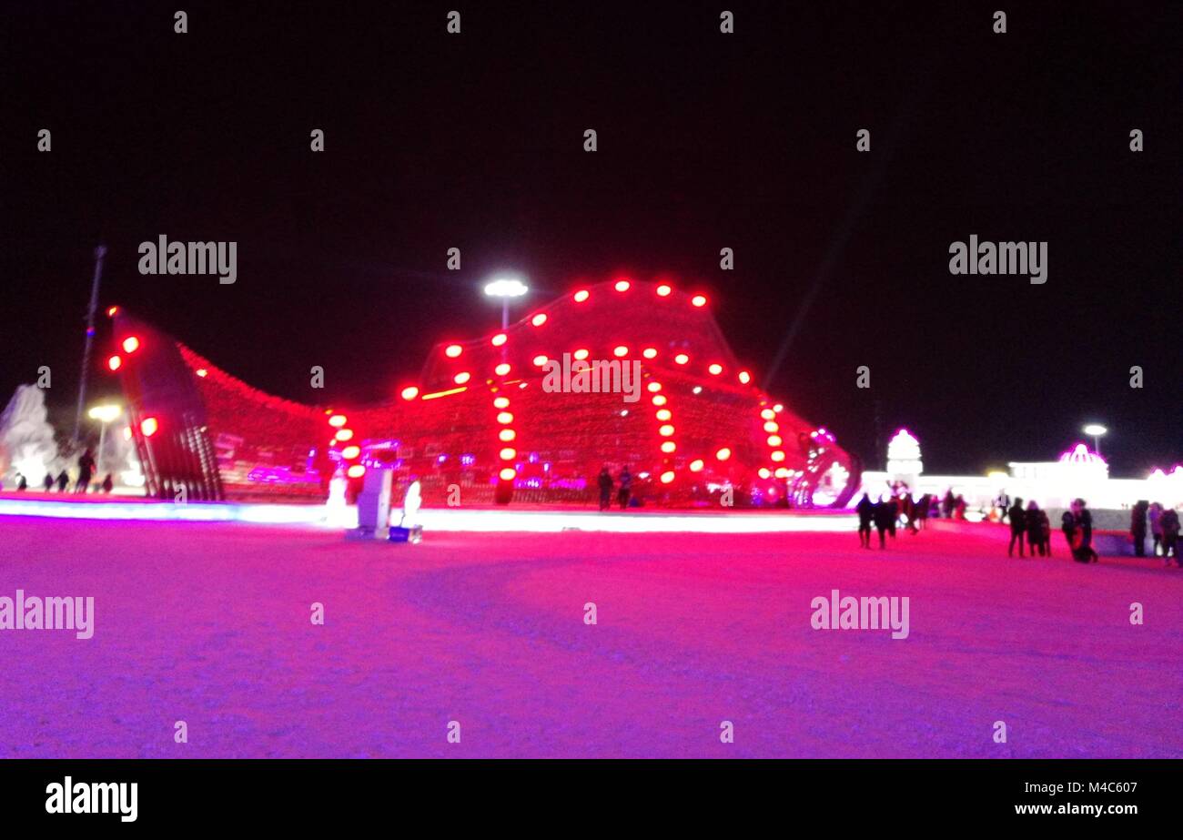 Harbin, Harbin, China. 10th Feb, 2018. Harbin, CHINA-10th February 2018 ...