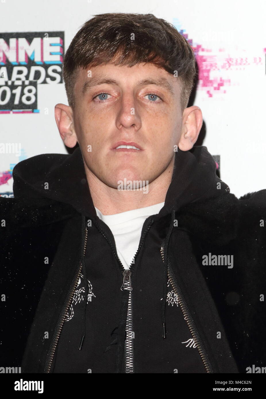 London, UK. Louis Berry at VO5 NME Awards 2018 at the O2 Academy ...