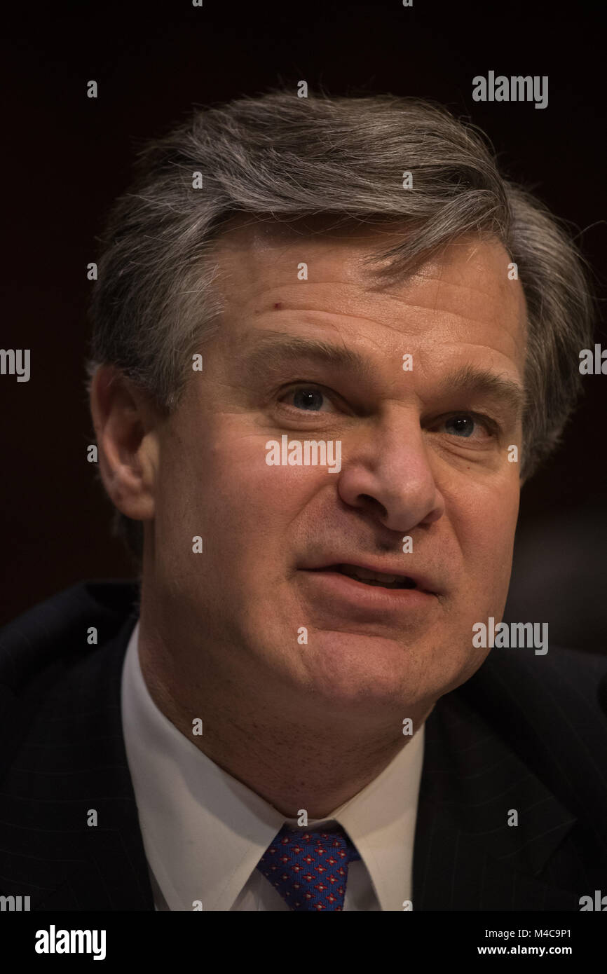 Washington, United States Of America. 13th Feb, 2018. FBI Director ...