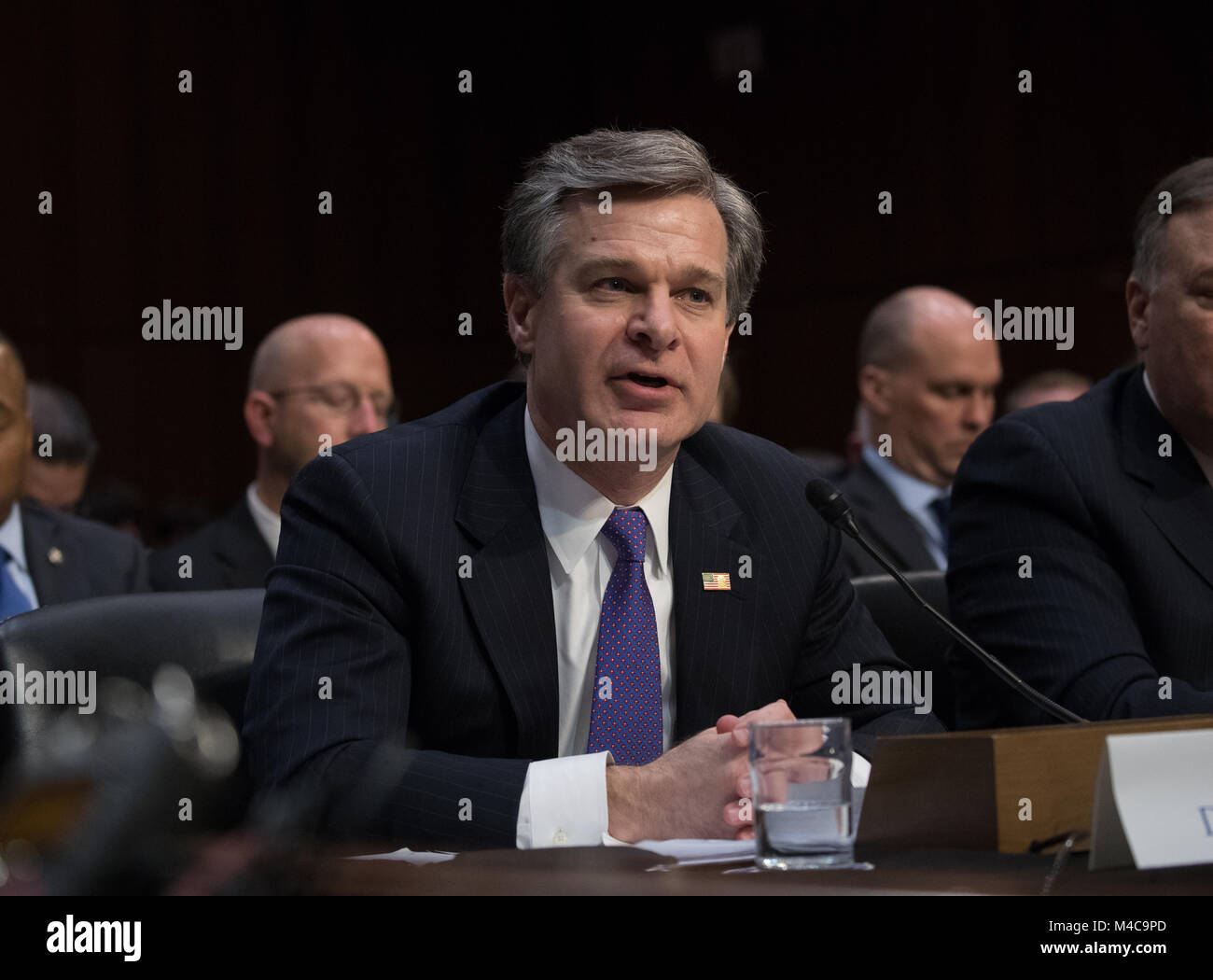 Washington, United States Of America. 13th Feb, 2018. FBI Director ...