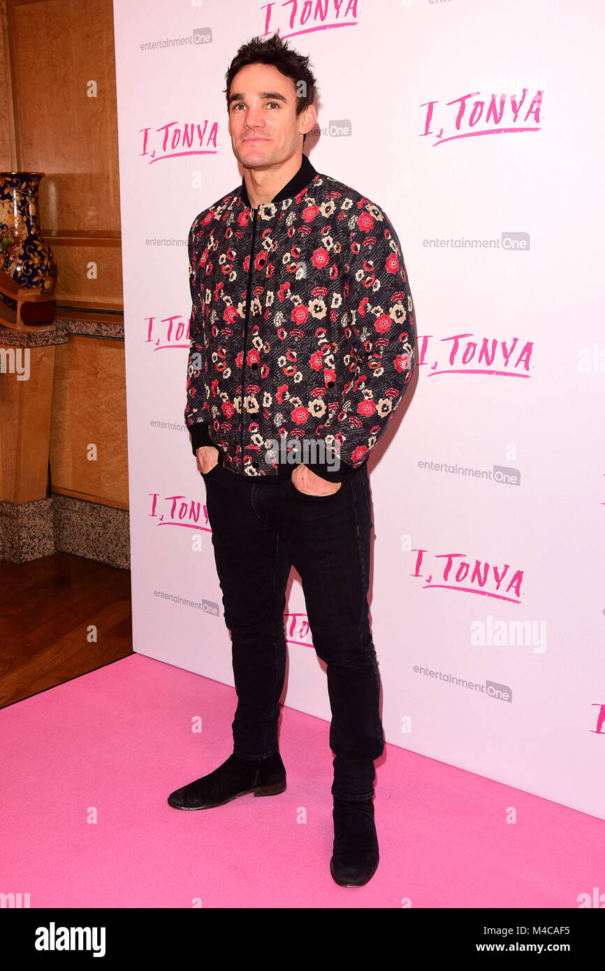 London, UK. 15th Feb, 2018. Max Evans attending The UK PREMIERE of I ...