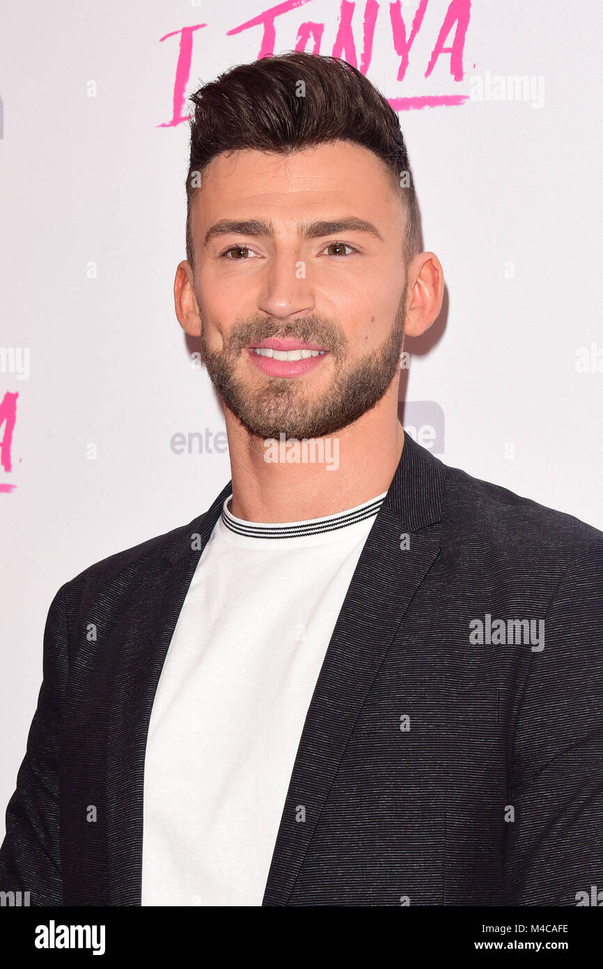 London, UK. 15th Feb, 2018. Jake Quickenden attending The UK PREMIERE ...