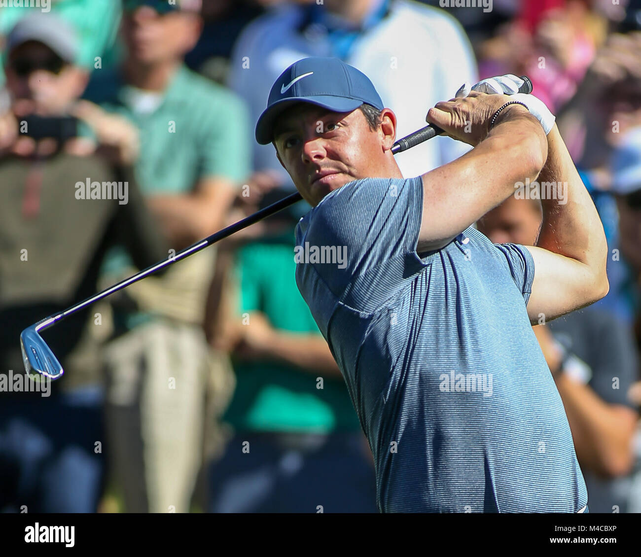 Los Angeles, CA, USA. 15th Feb, 2018. Rory McIlroy, of Northern Ireland ...