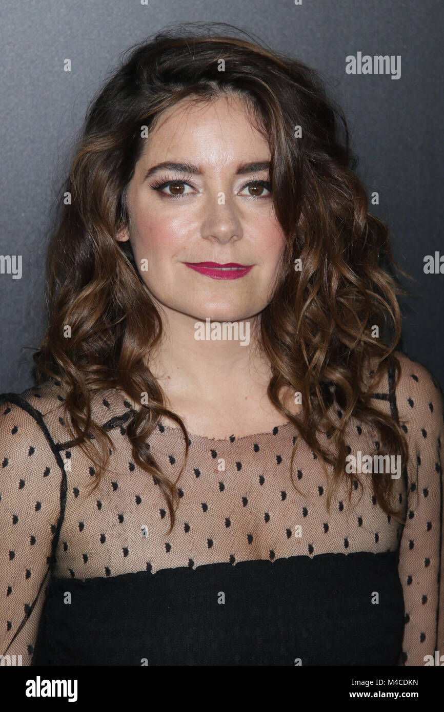 New York, NY, USA. 15th Feb, 2018. Jamie Newmann at Hulu's 'The Looming ...