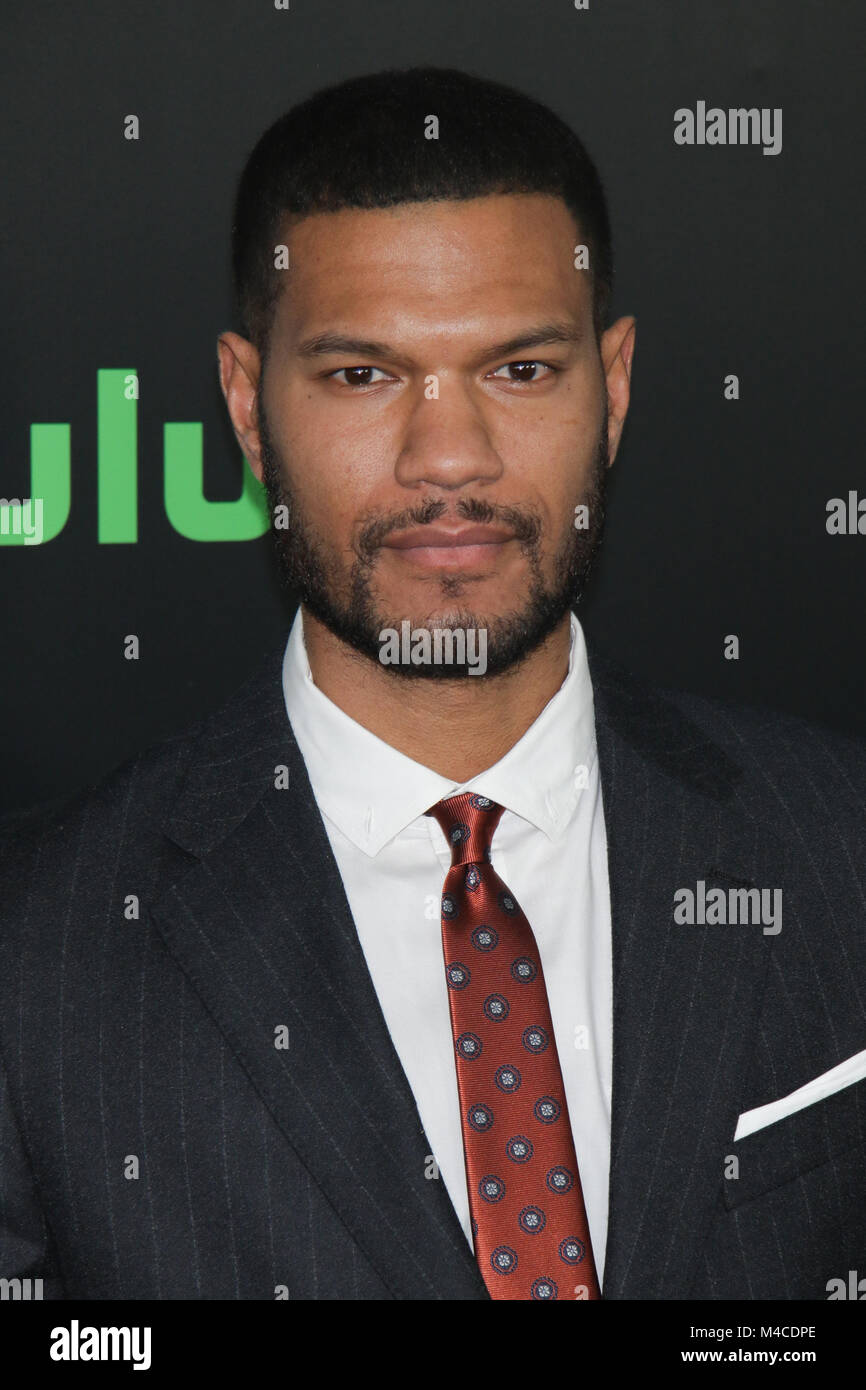 New York, NY, USA. 15th Feb, 2018. Sullivan Jones at Hulu's 'The ...