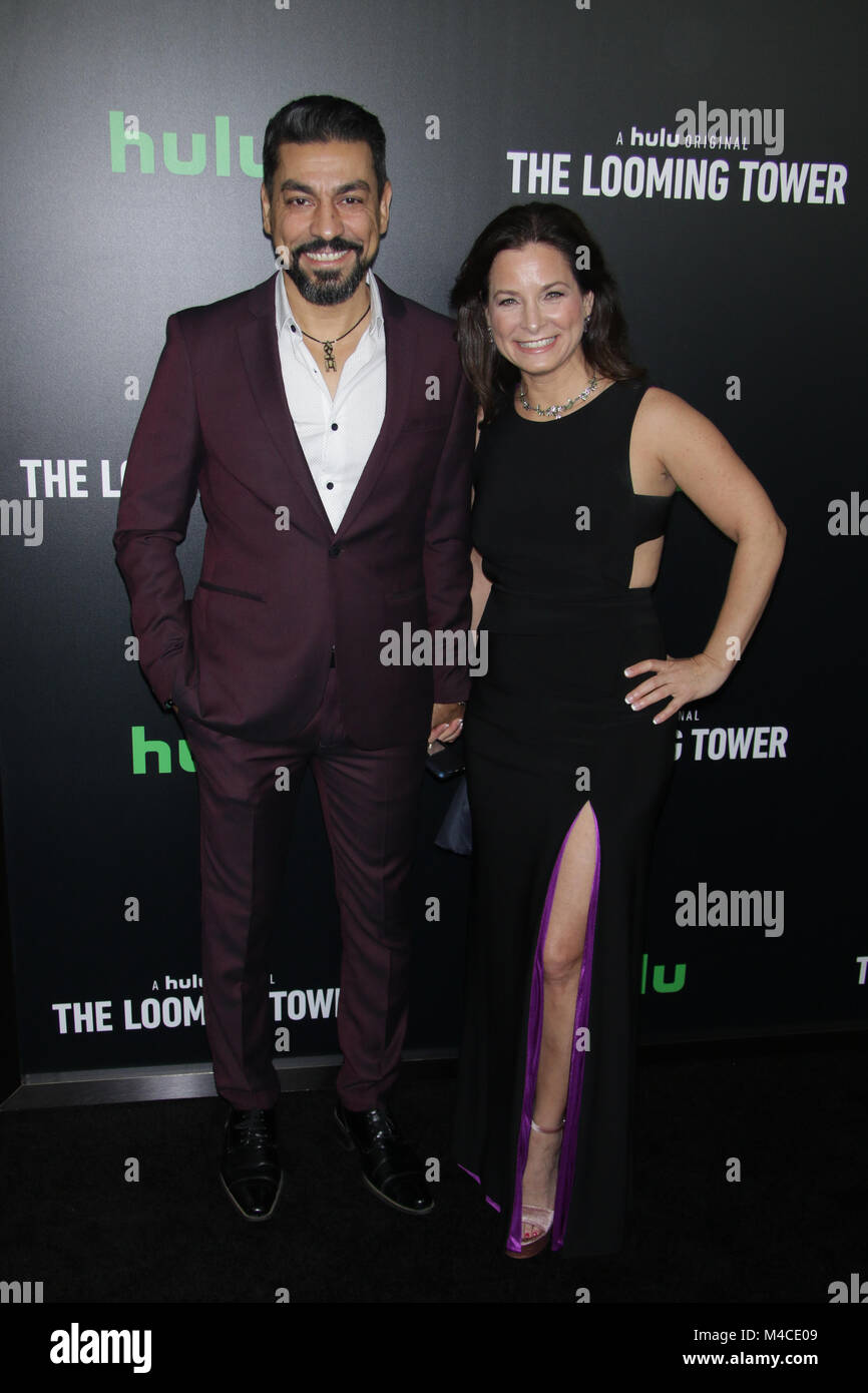 New York, NY, USA. 15th Feb, 2018. Ayman Samman at Hulu's 'The Looming ...