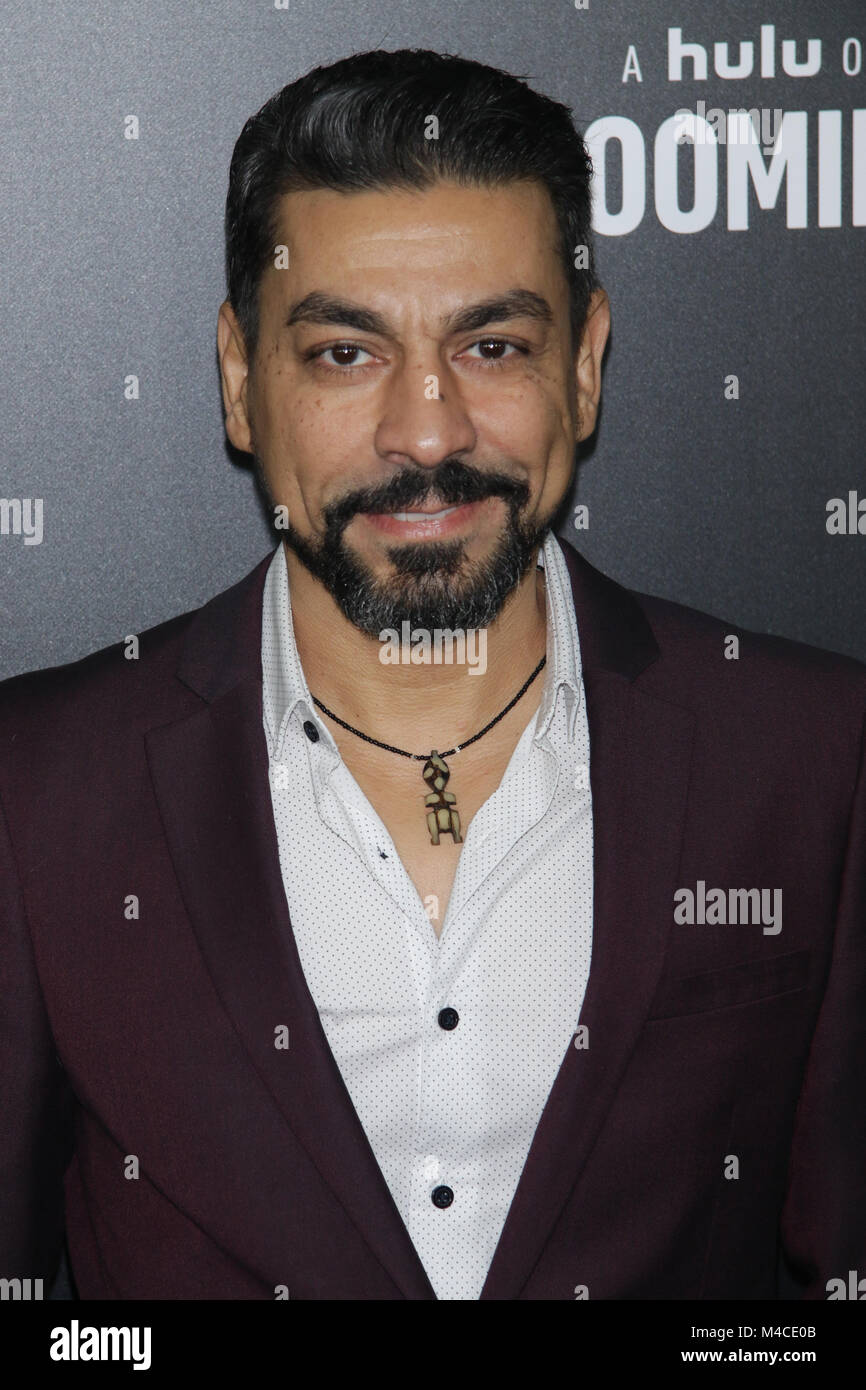 New York, NY, USA. 15th Feb, 2018. Ayman Samman at Hulu's 'The Looming ...