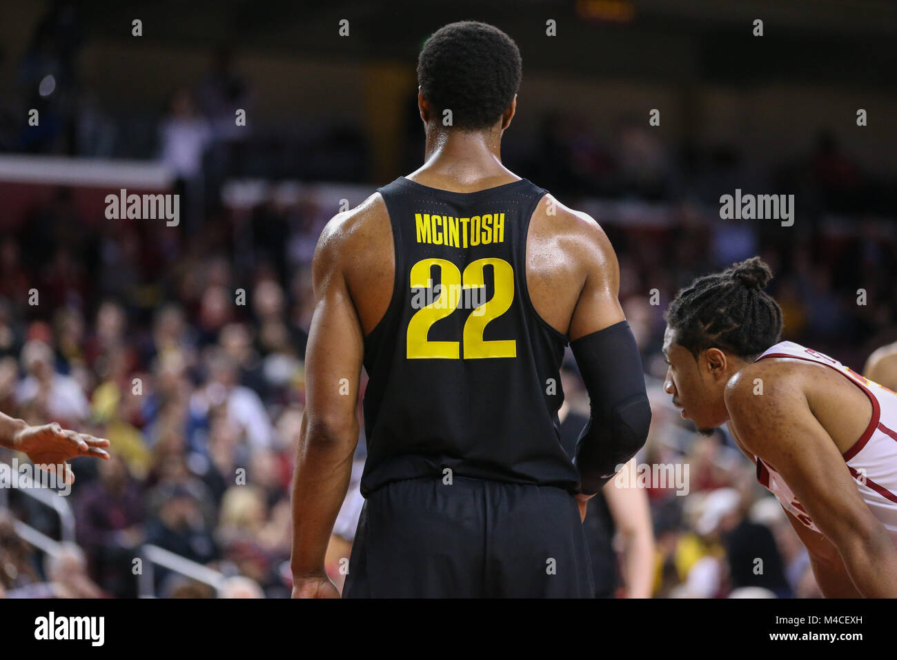 February 15, 2018: Oregon Ducks forward MiKyle McIntosh (22) in a NCAA ...