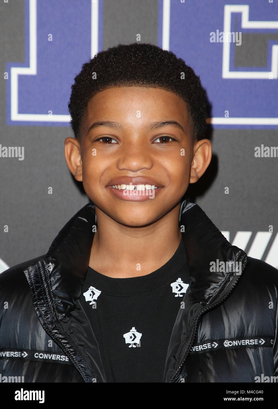 Los Angeles, Ca, USA. 15th Feb, 2018. Lonnie Chavis, at the 2018 Rookie ...