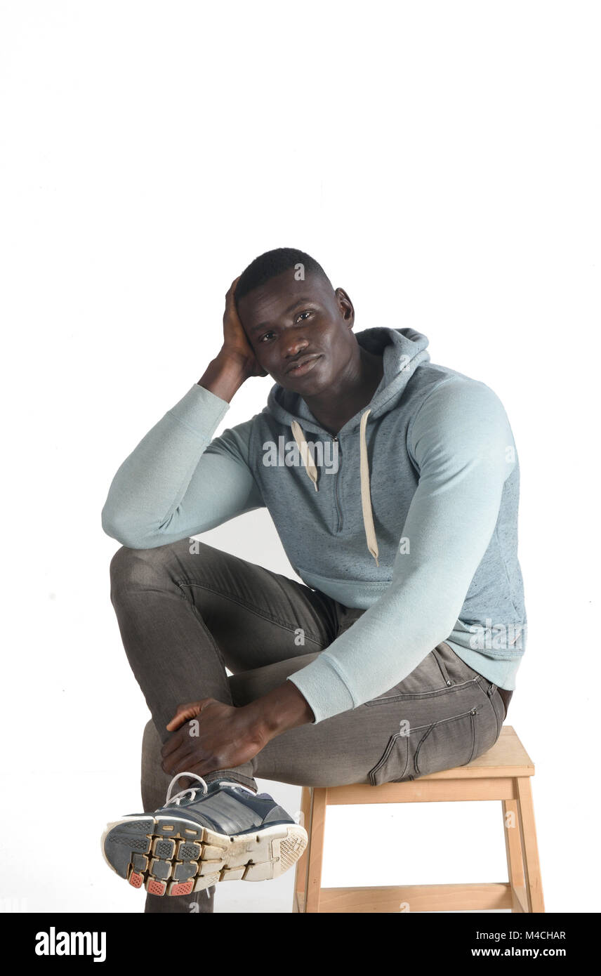 portrait of a african man Stock Photo - Alamy