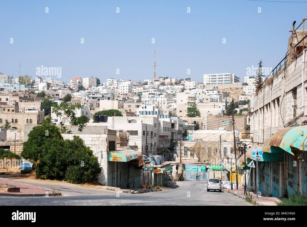 HEBRON, ISRAEL - AUGUST 04, 2010: Horizontal picture of the amazing ...