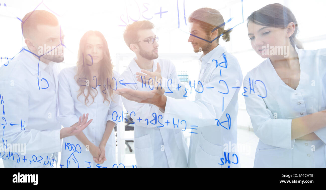 group of laboratory employees Stock Photo - Alamy