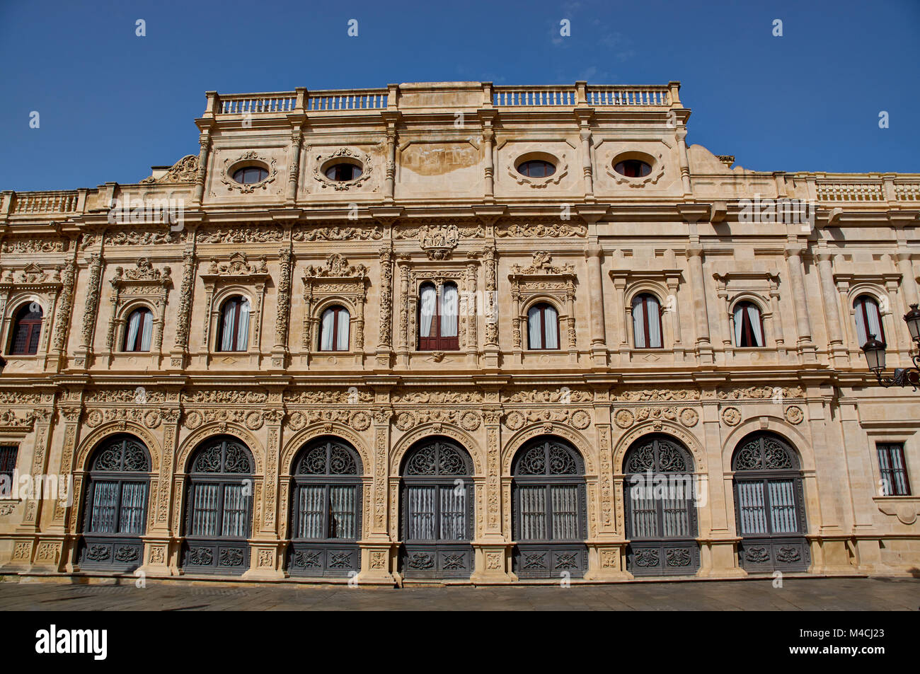 Historic buildings and monuments of Seville, Spain. Architectural ...