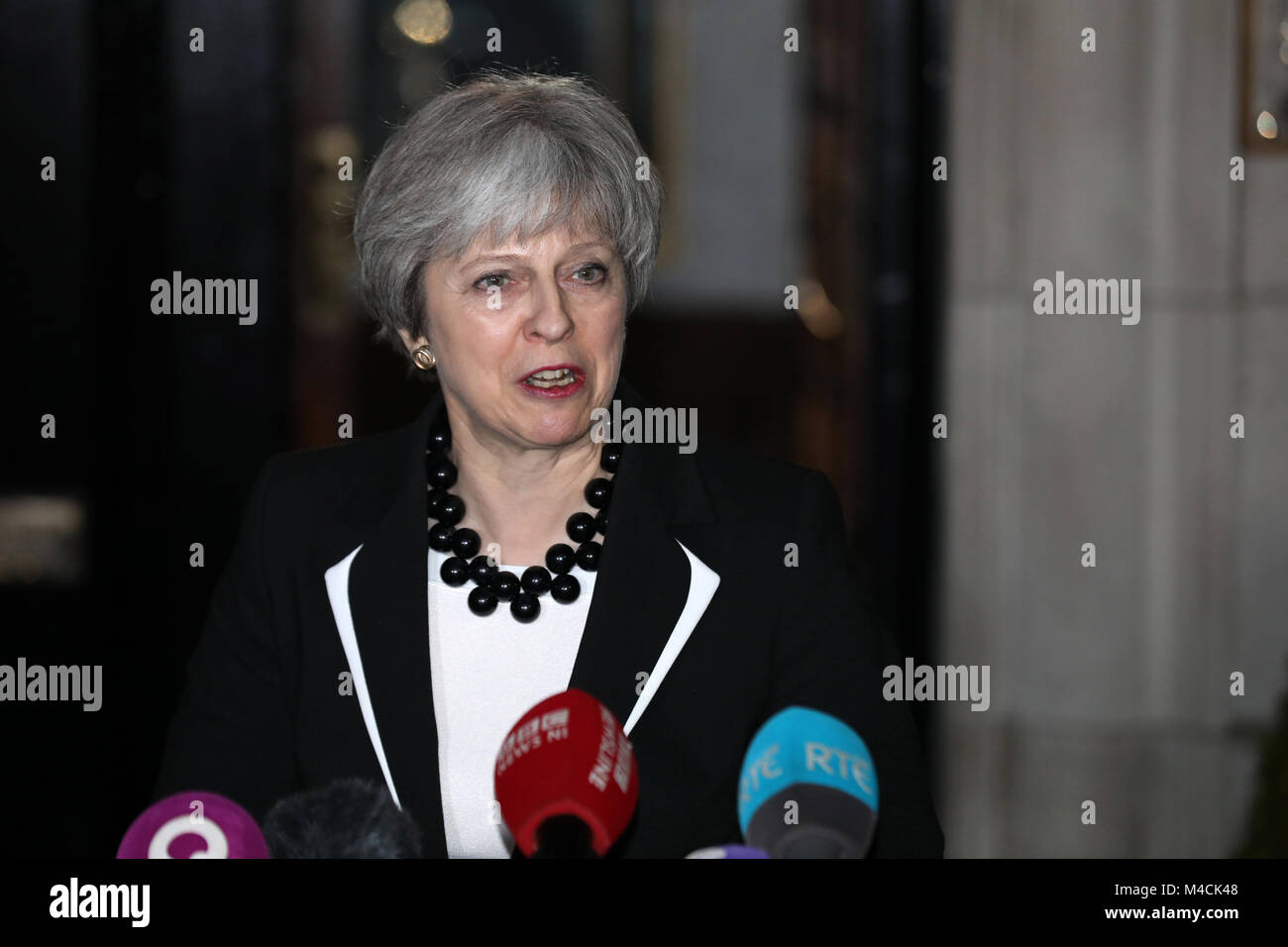 Northern Ireland Talks Failure Fallout Stock Photo - Alamy