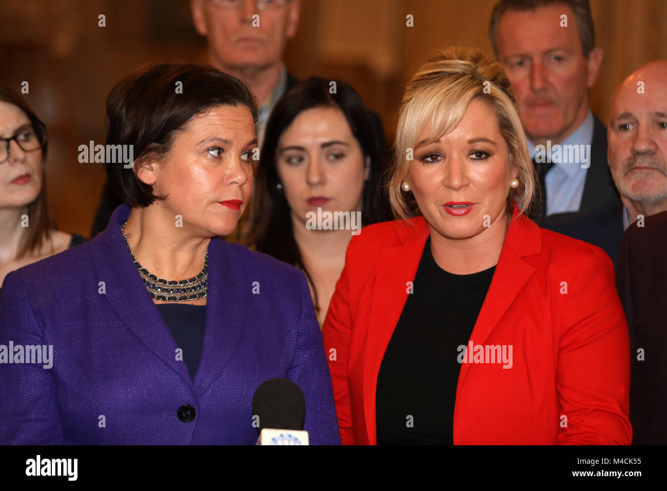 Northern Ireland Talks Failure Fallout Stock Photo - Alamy