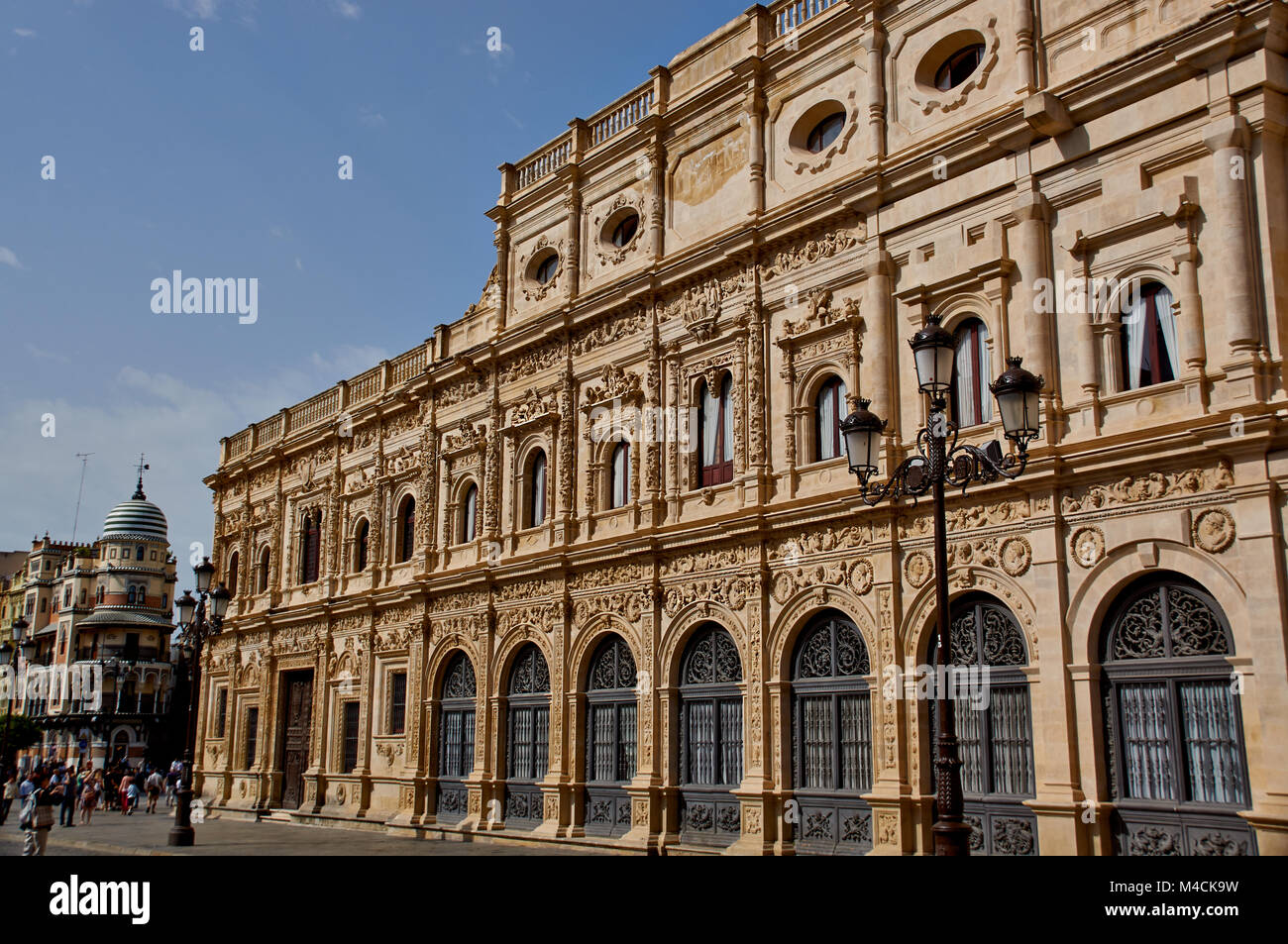 Historic buildings and monuments of Seville, Spain. Architectural ...