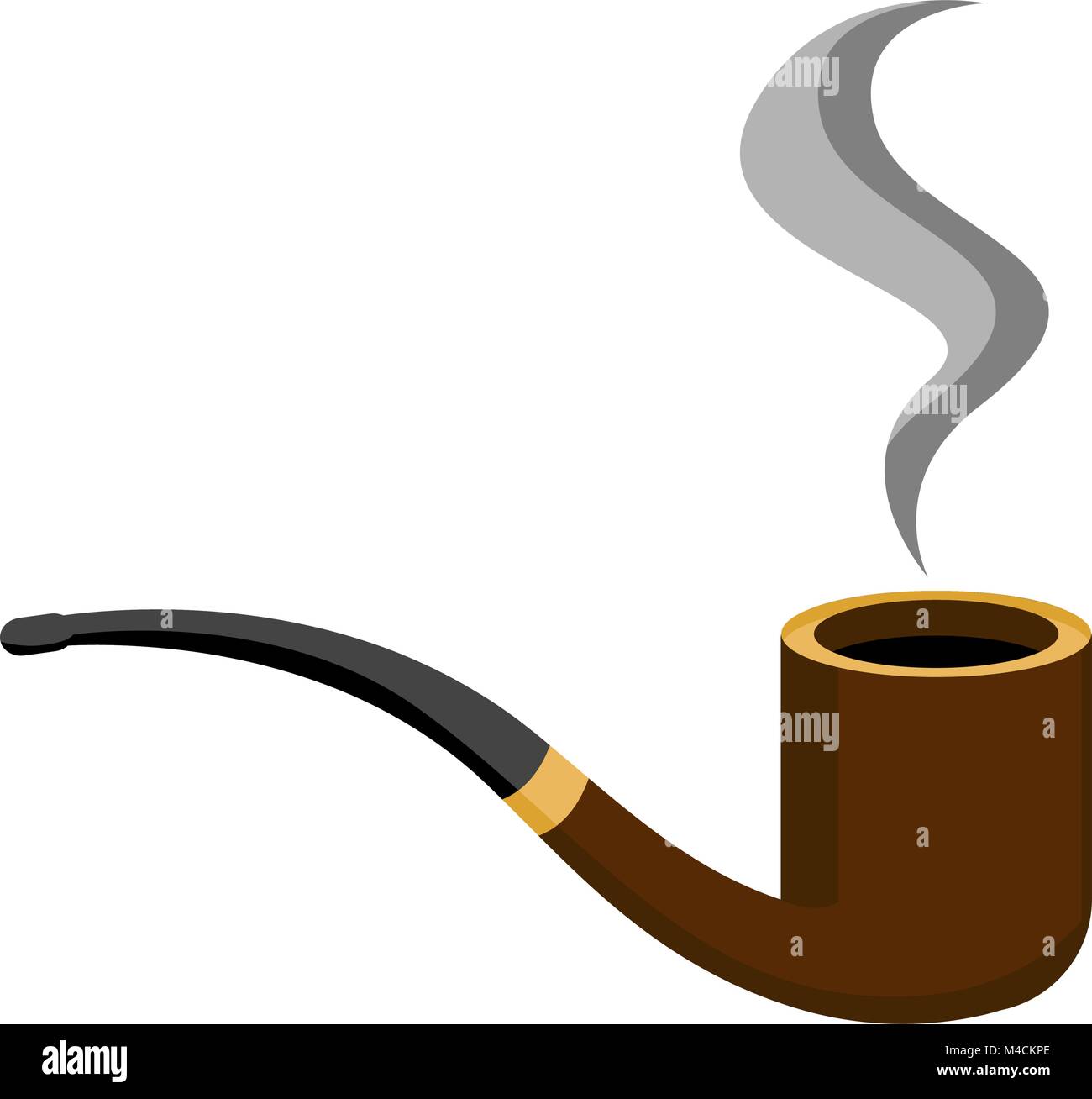 An image of a smoking pipe Stock Vector Image & Art - Alamy