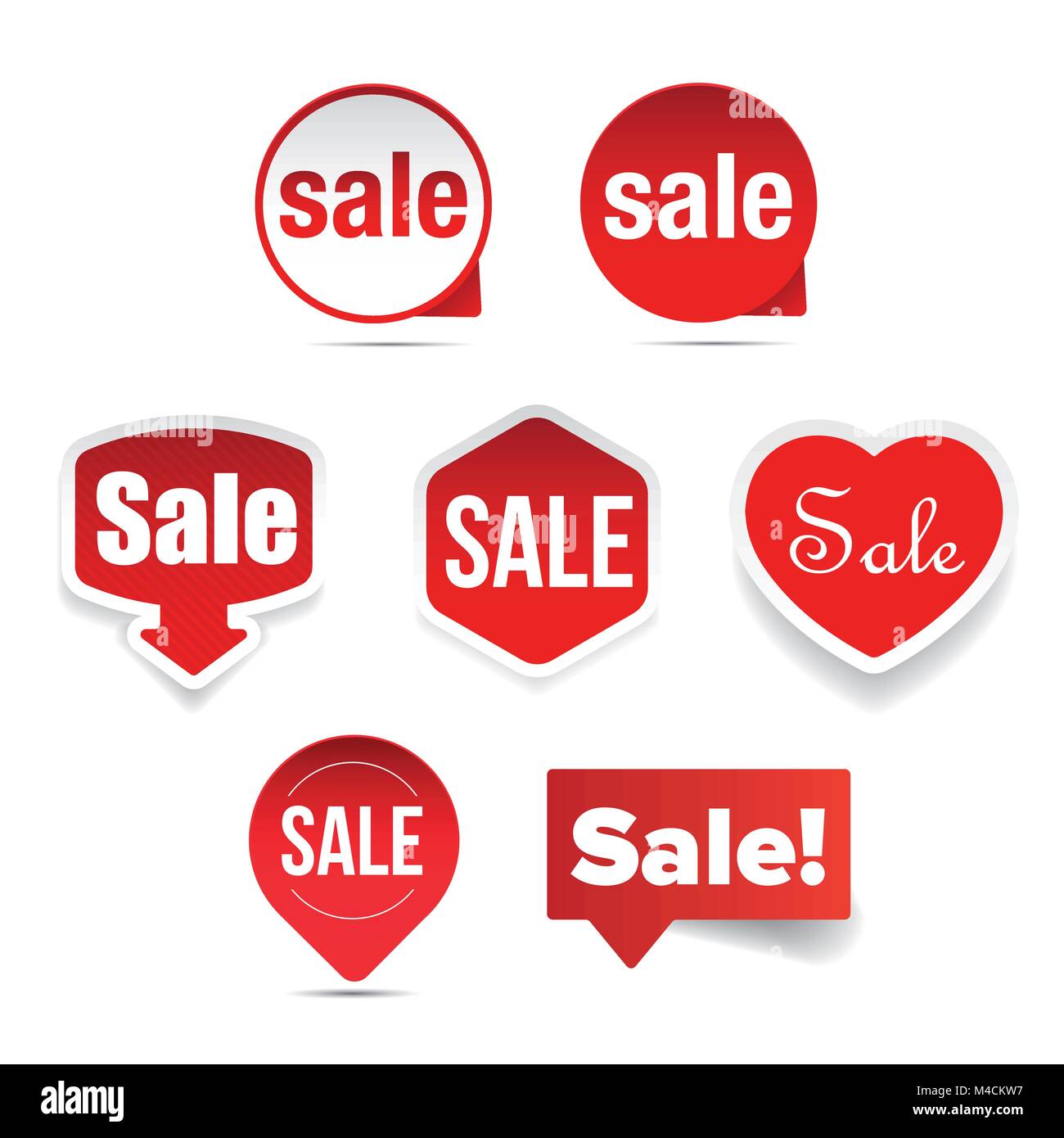 Offer ribbon label sign Cut Out Stock Images & Pictures - Alamy
