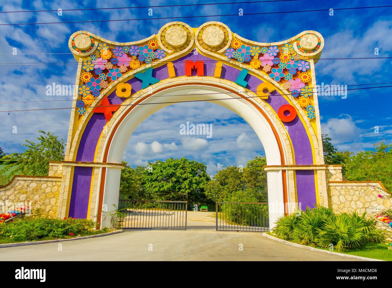 Colorful architecture coyoacan mexico city hi-res stock photography and ...