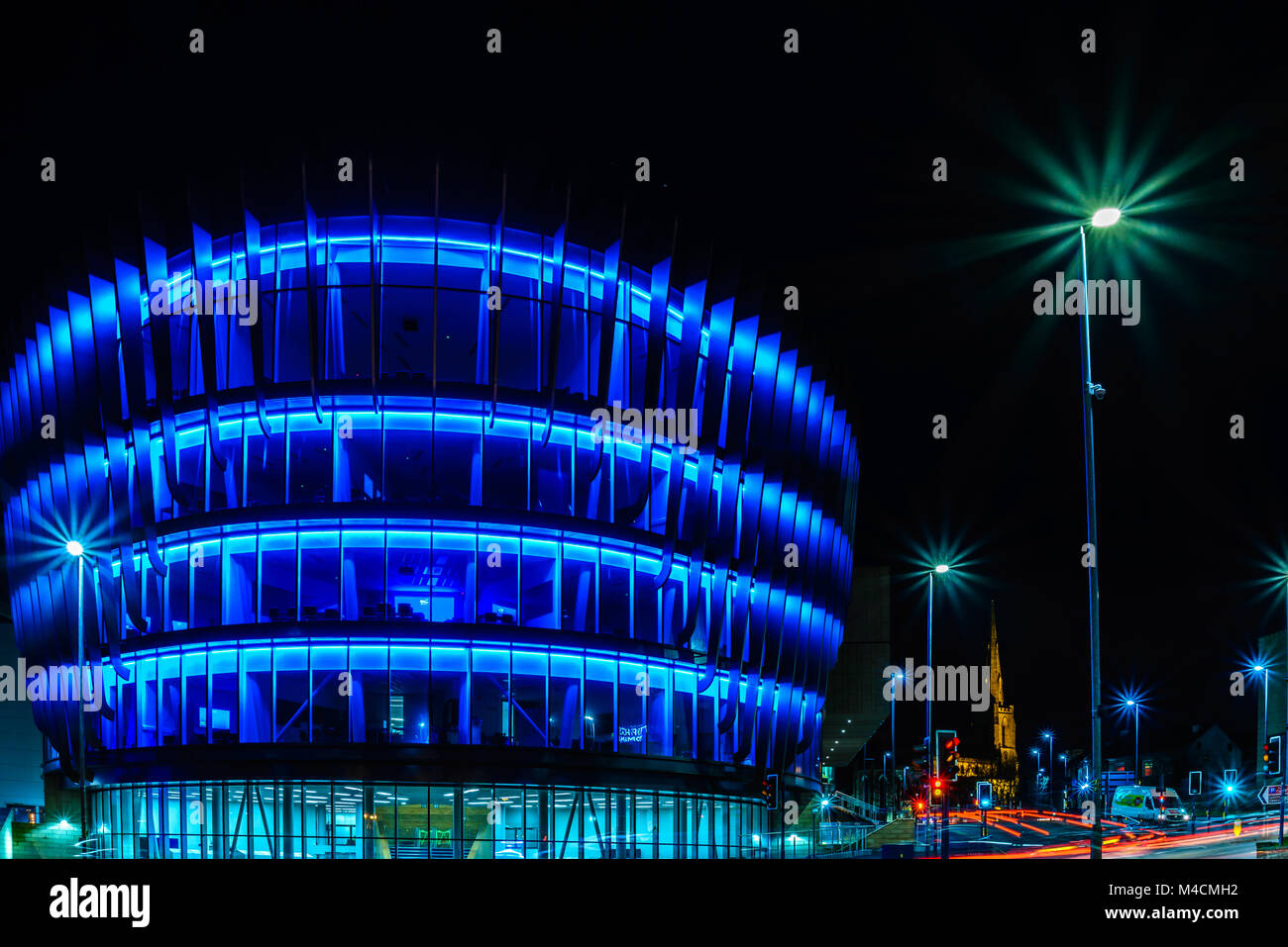 Oastler Building, University of Huddersfield, Shorehead roundabout ...