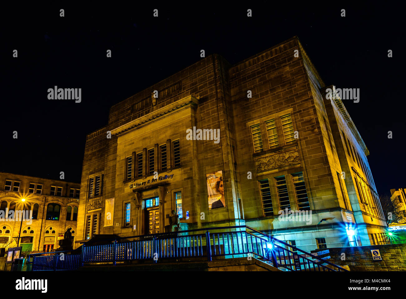 Huddersfield at dusk hi-res stock photography and images - Alamy