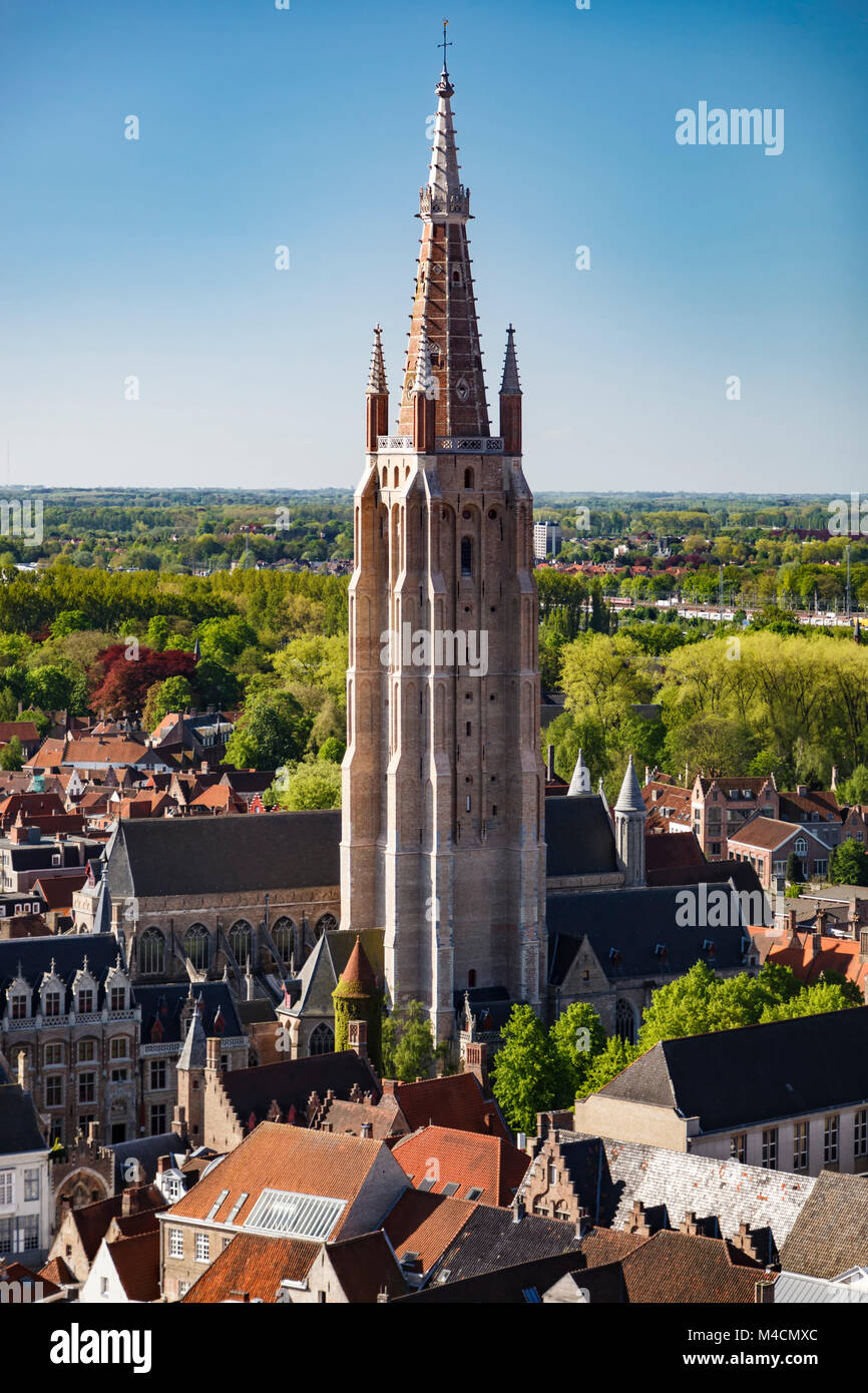 Tower church our lady bruges hi-res stock photography and images - Alamy
