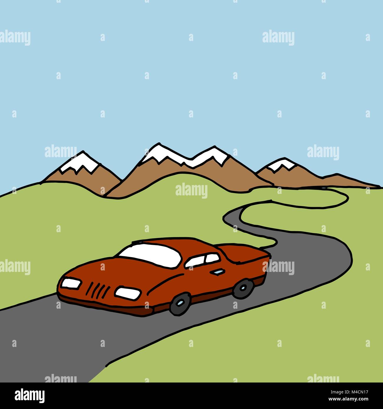 Car Driving Clipart