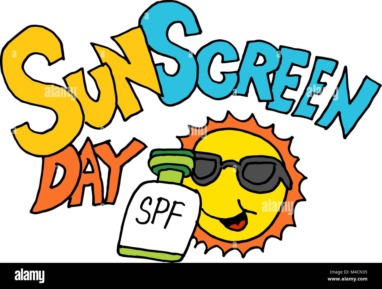 Sun screen bottle Stock Vector Images - Alamy